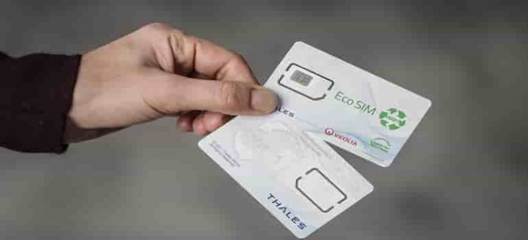 Thales, Veolia partners to make Eco-SIM Card from recycled plastics ...