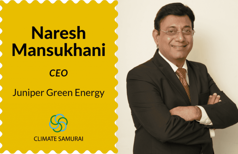 Interview with Naresh Mansukhani, CEO, Juniper Green Energy – Climate ...